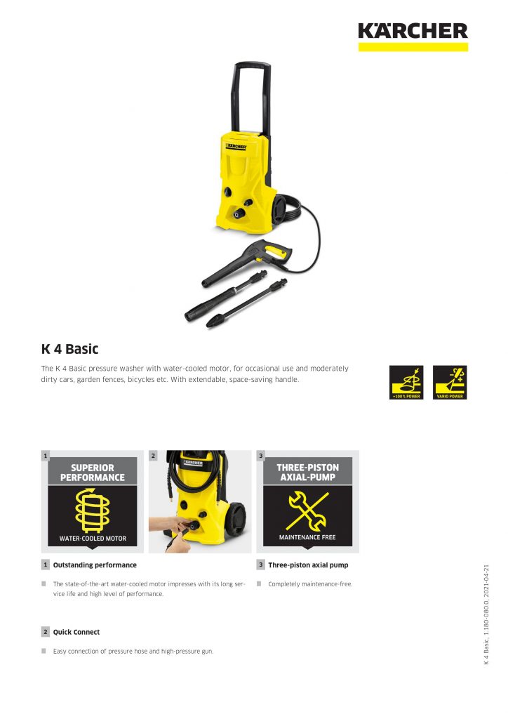 KARCHER K4 BASIC - Labuan Hardware (Kemajuan Trading)