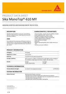 SIKA MONOTOP 610 MY – Labuan Hardware (Kemajuan Trading)